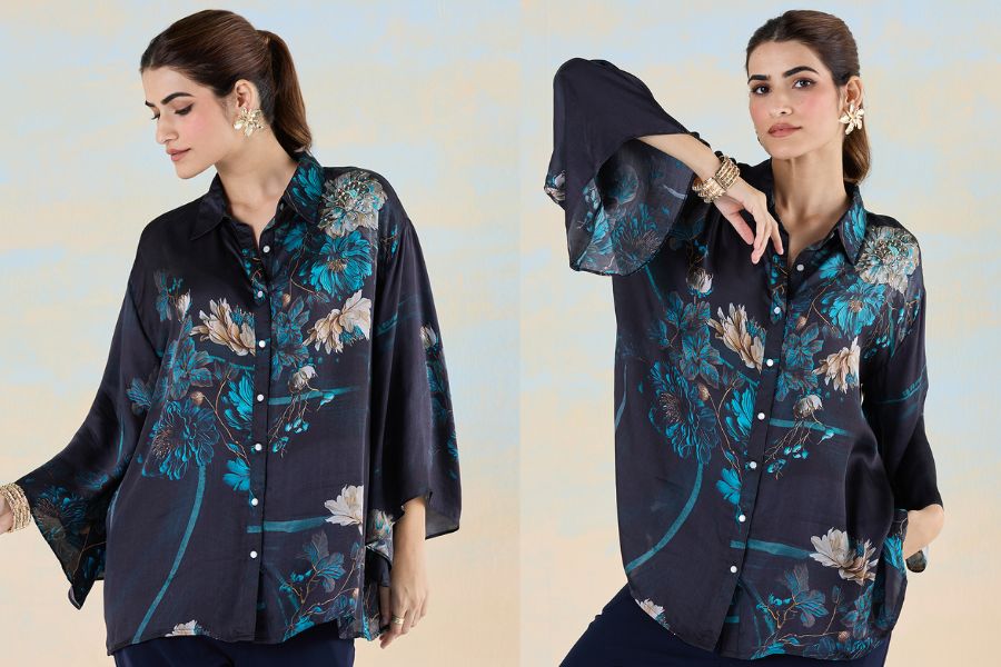 pick the perfect navyasa by liva top for women for brunch outings.