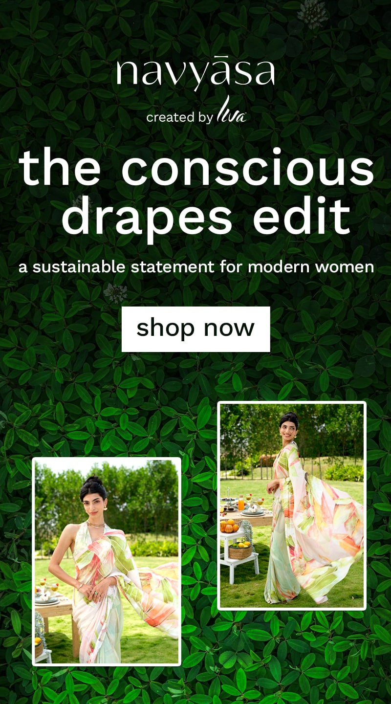 Buy Designer Sarees Online For Women - navyāsa by Liva